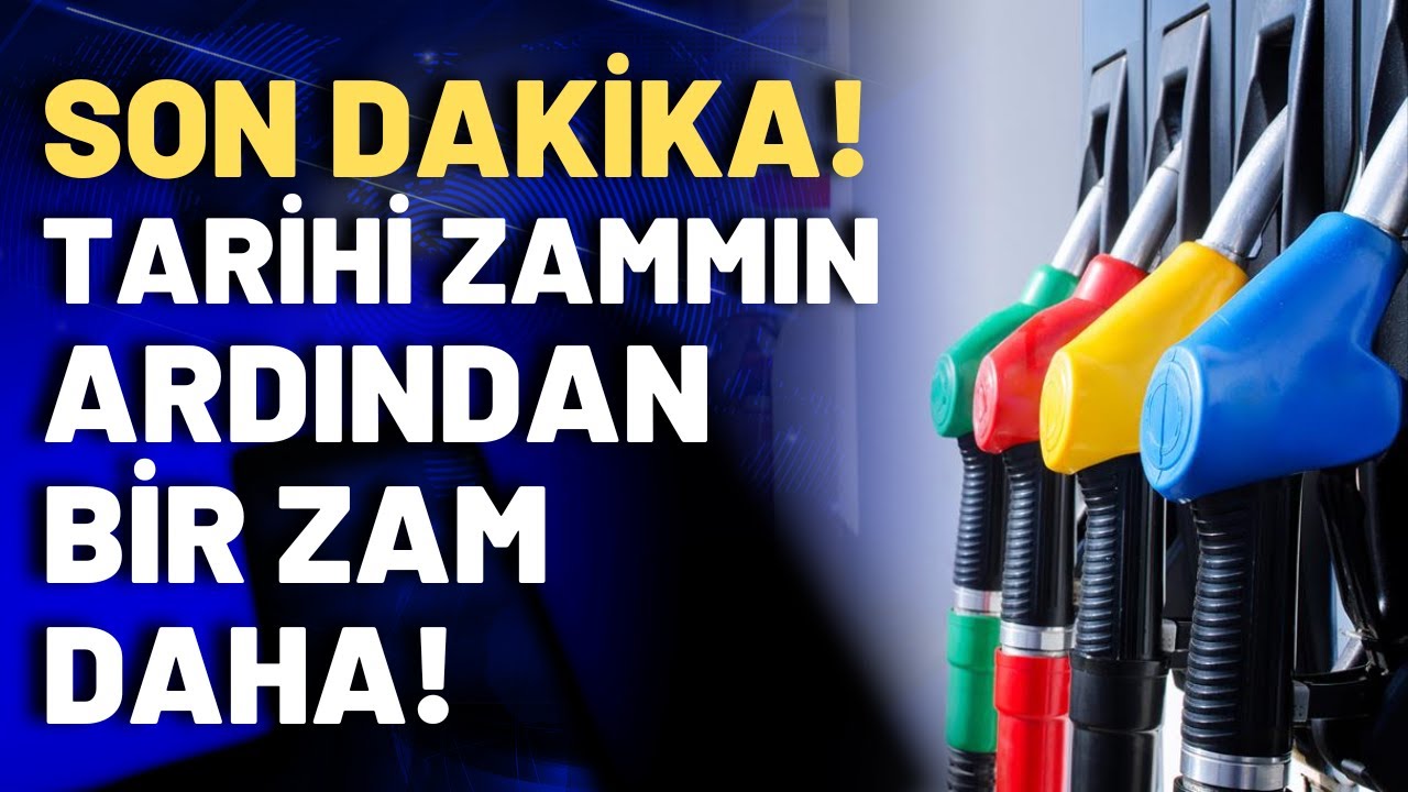 Akaryakıtta zam durdurulamıyor: Tarihi zammın ardından bir zam daha!