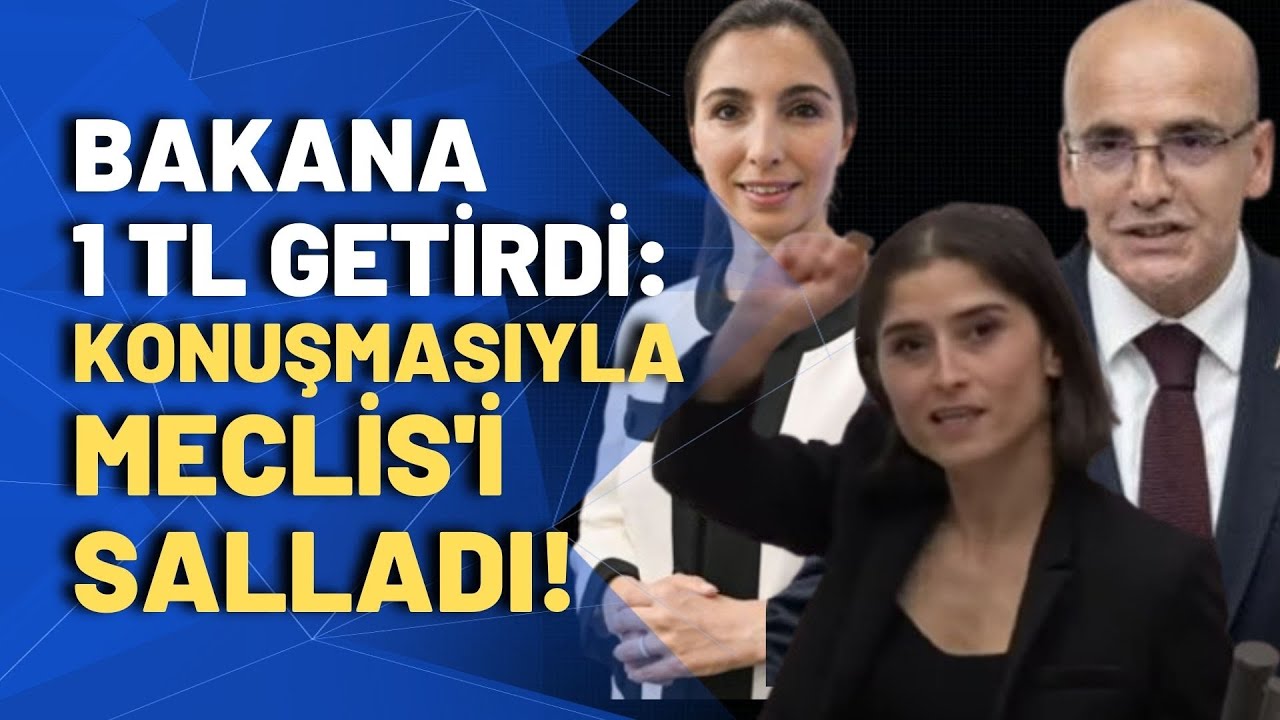 Milletvekili Ceylan Akça Cupolo, ekonomi konuşmasıyla Meclis'i salladı!