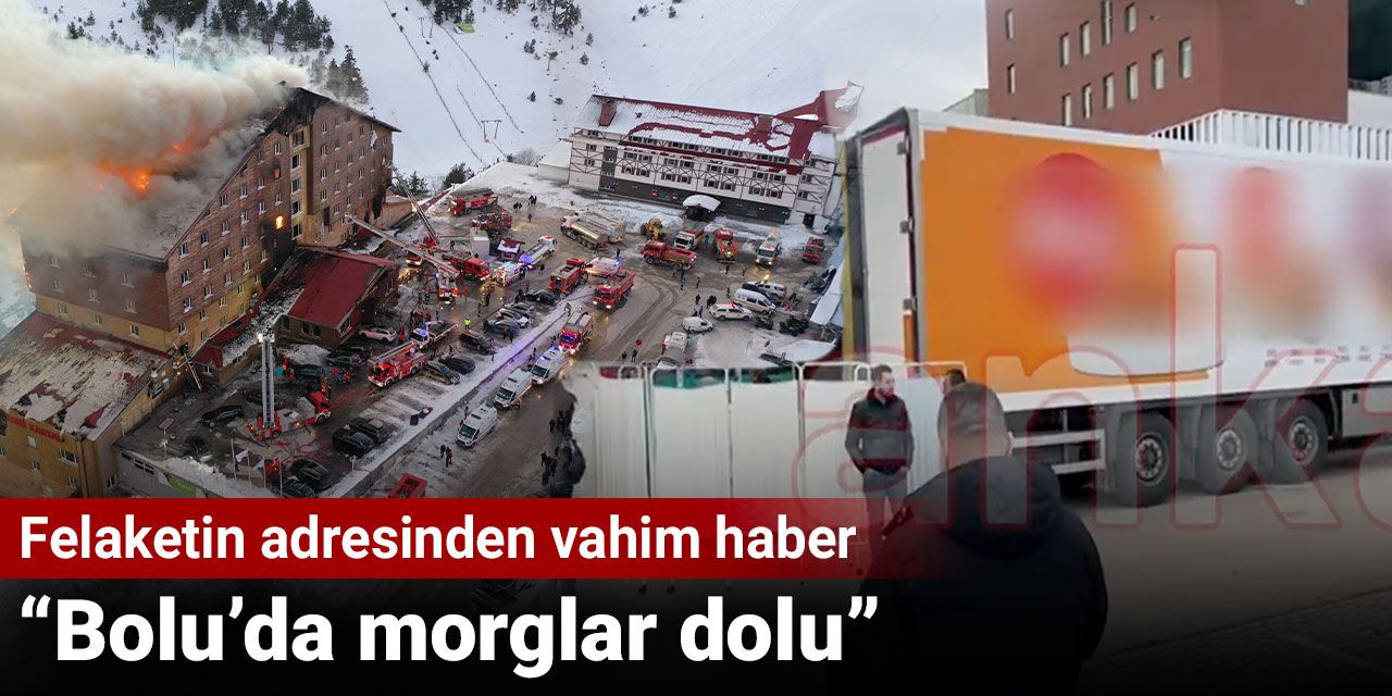 ANKA: Bolu'da morglar doldu