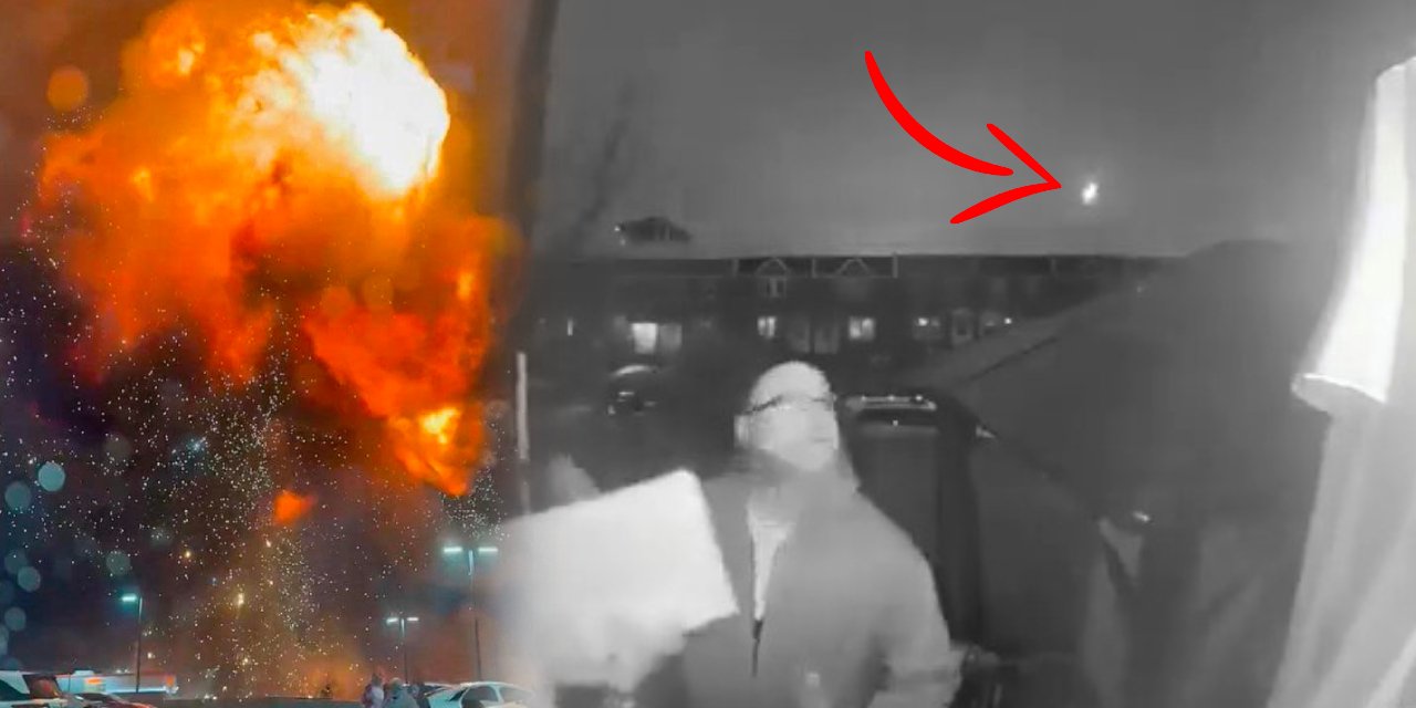 Dehşet anları ortaya çıktı! Ambulans uçak yere çakılır çakılmaz alev ...