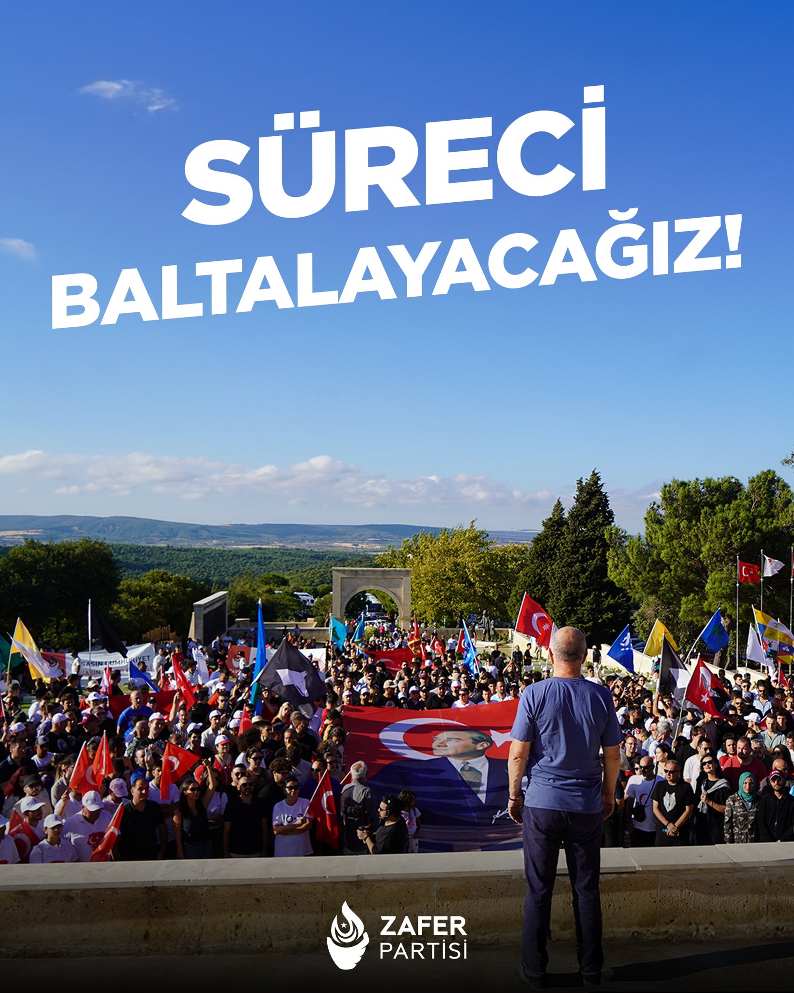 Zafer Partisi'nden 'Süreci Baltalayacağız' paylaşımı